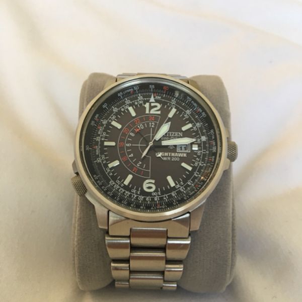 FS: Citizen Nighthawk - black dial | WatchCharts Marketplace