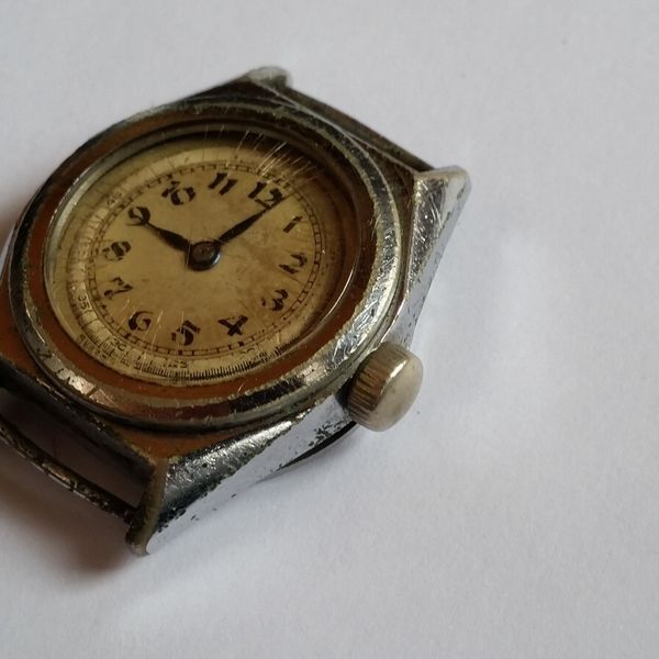 VINTAGE ROTARY 6/240 EVERITE MILITARY STAINEX CASE - SPARES REPAIR ...