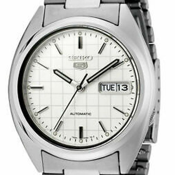New Seiko 5 Automatic 21 Jewels Mens Watch SNXF05 | WatchCharts Marketplace