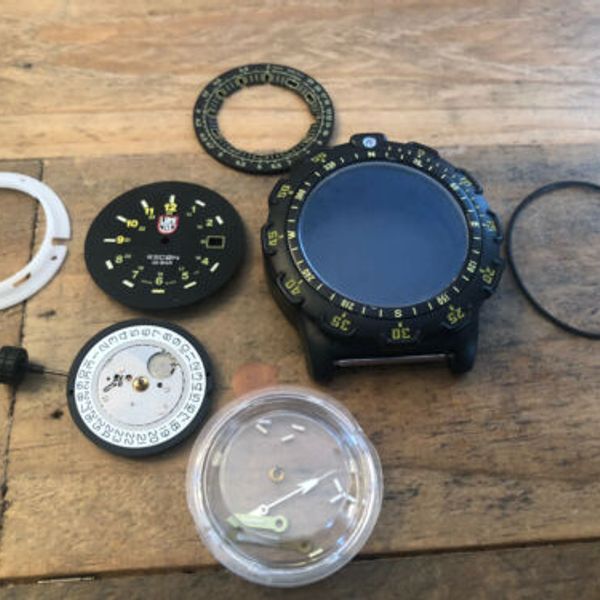 Luminox 8800 Recon Watch Sapphire Crystal Parts Repair Project Watch ...