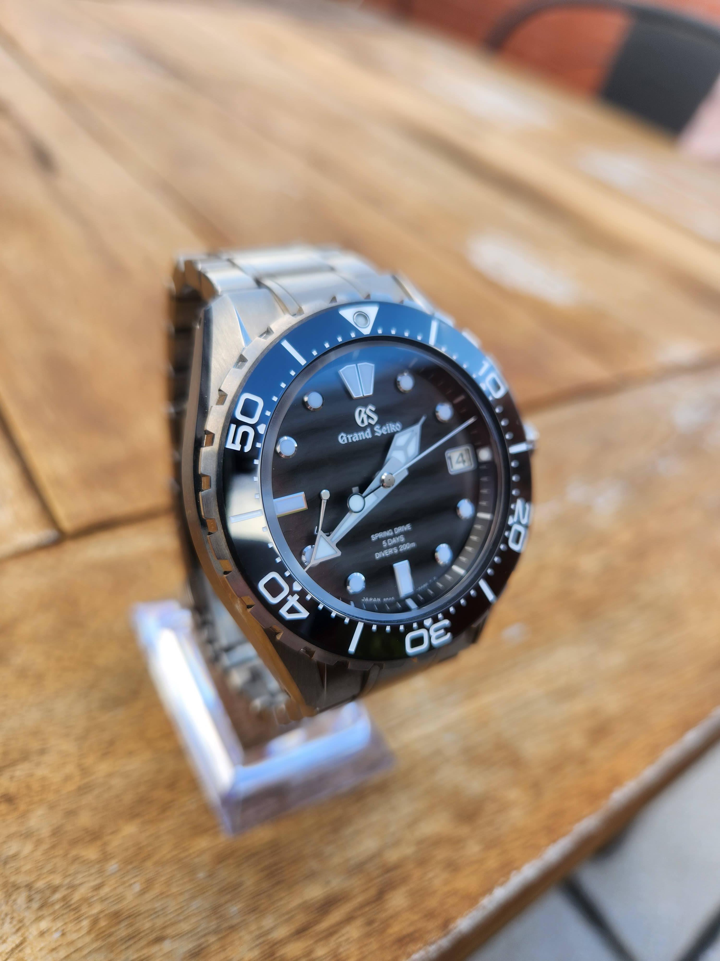 [WTS/WTT] Grand Seiko SLGA015 Evolution 9 Spring Drive 5-Days Diver ...