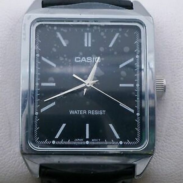 NWT Casio 5361 MTP V007 Silver-Tone Analog Watch -Operational | WatchCharts
