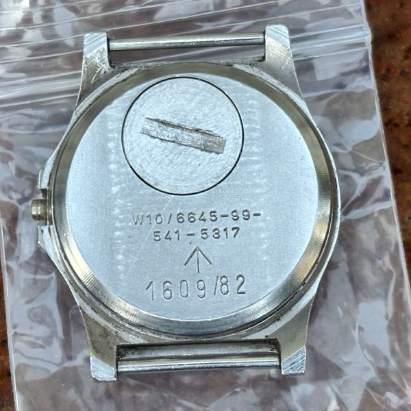 CWC MILITARY FATBOY 1982 Quartz Watch. Spares Or Repairs. G10 Watch ...