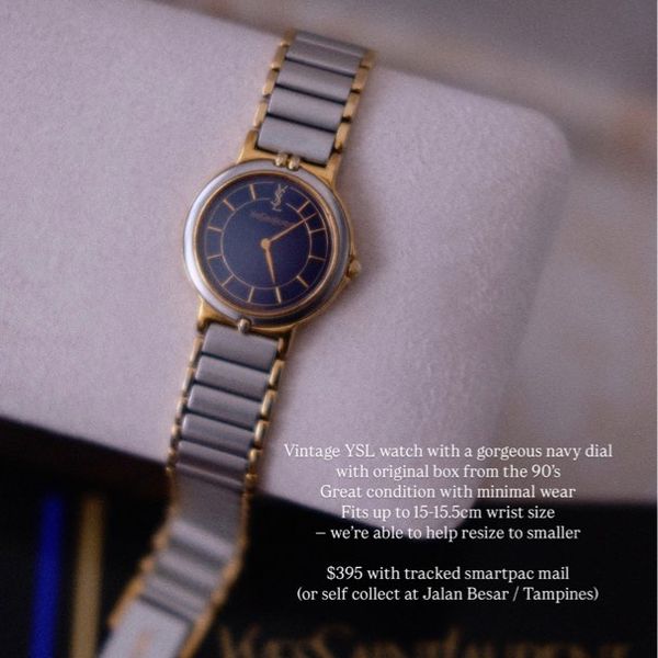 YSL Vintage Watch with box | WatchCharts Marketplace