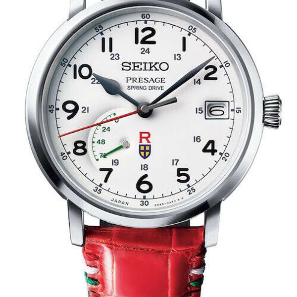 NEW LIMITED EDITION SEIKO PRESAGE SPRING DRIVE PORCO ROSSO STUDIO ...