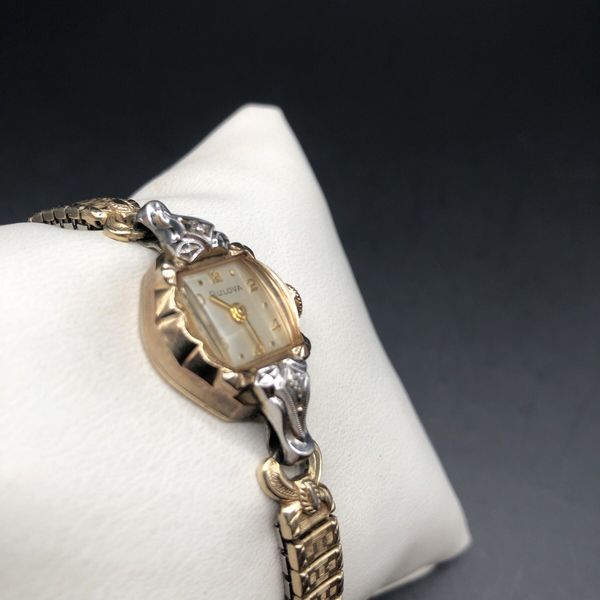 Vintage Bulova 10k Rolled Gold Plate L3 Ladies Watch Winds And Works ...