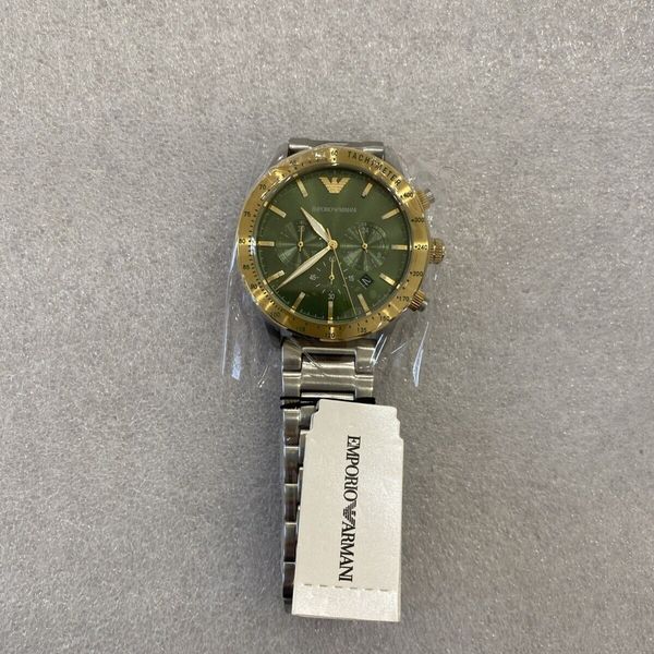 Emporio Armani Menâ s Chronograph Watch AR11454 | WatchCharts Marketplace