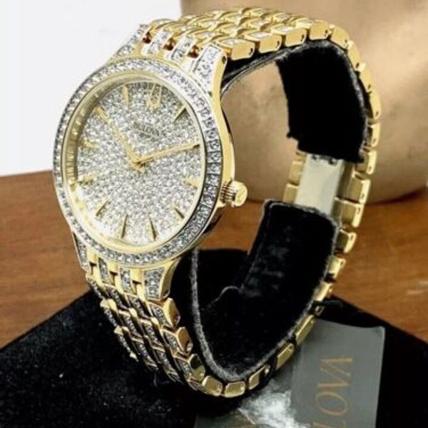 Bulova Phantom Crystal Pave Women's Watch - 98L263 | WatchCharts ...