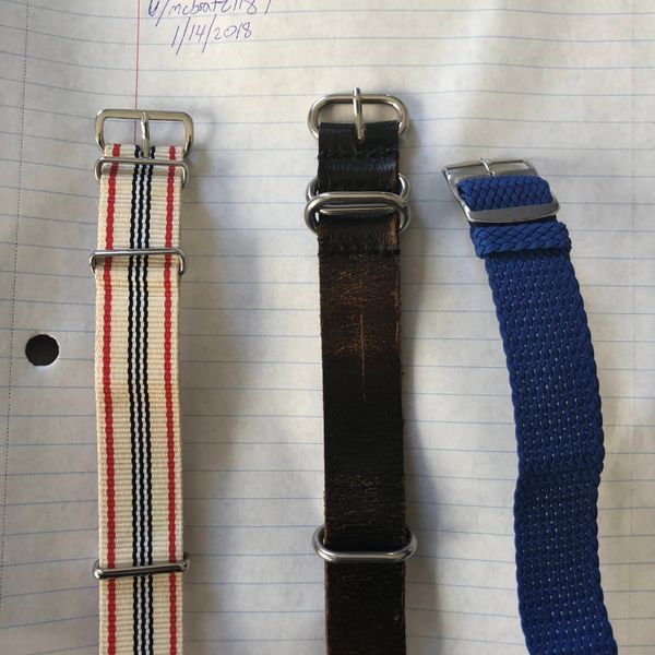 [WTS] Three 20-mm watch straps (fit Timex Weekender) | WatchCharts ...