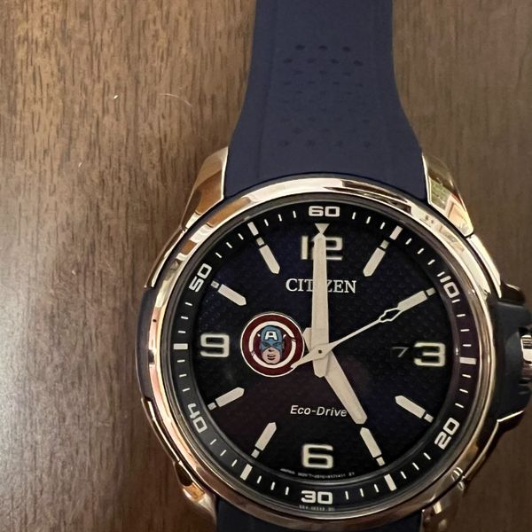 NWT Citizen Watch Comic Con Exclusive Captain America Watch ...
