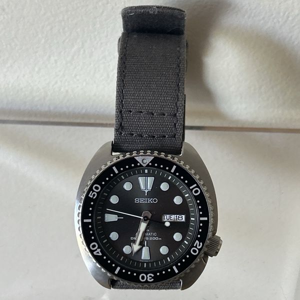 SEIKO Prospex SRPC23K1 Turtle Automatic 4R35 Diver's 200M Watch - Steel ...