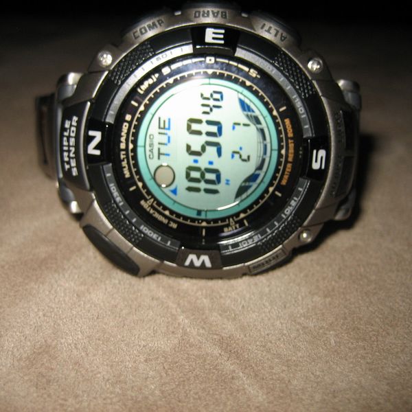 FS: CASIO Pathfinder, paw1500t-7v titanium | WatchCharts