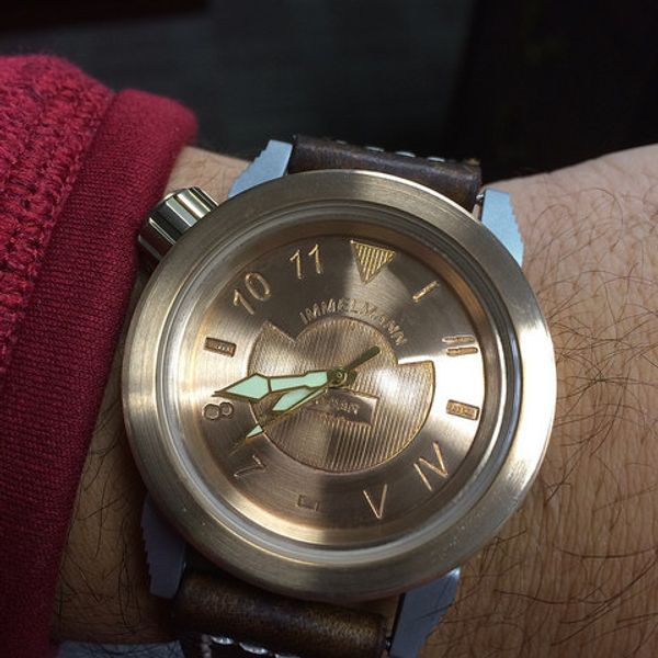 FS: LNIB Kaventsmann Immelmann Bronze Prototype Diver | WatchCharts