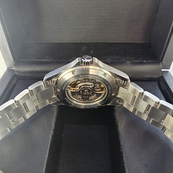 Hamilton Khaki Field King Automatic 40mm Stainless Steel Watch ...