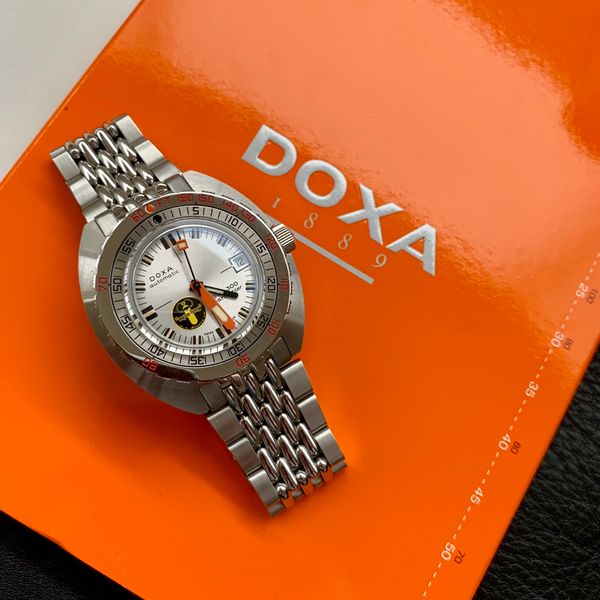 FS: Doxa Sub 300 SeaRambler Silver Lung reissue | WatchCharts Marketplace