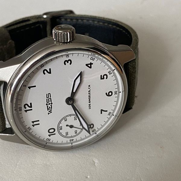 [$1,200 USD] Weiss 42mm Standard Issue Field Watch - LA Dial ...