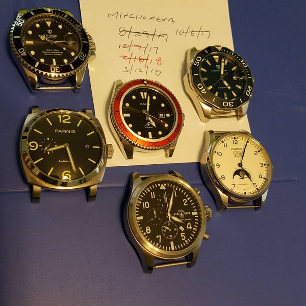 [WTS] tevise, casio mdv106 mod, pagani design, parnis pam, air blue ...