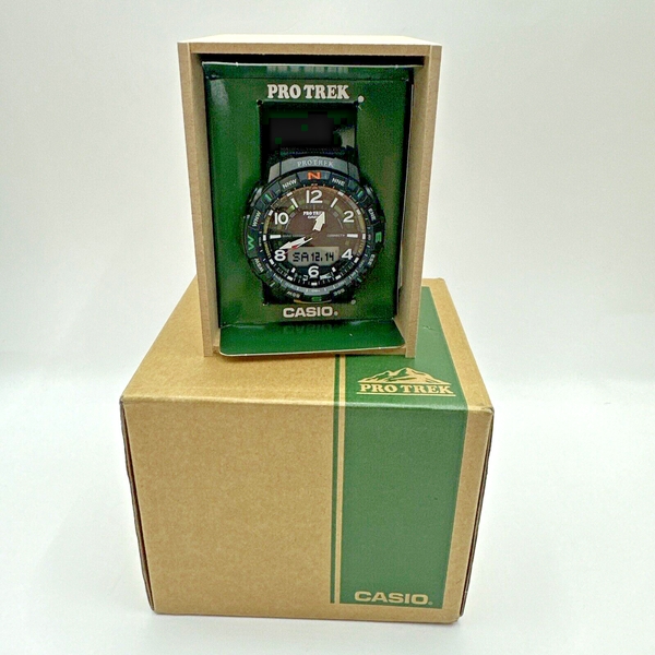 Casio PROTREK Quad Sensor PRT-B50-1 Digital Compass Quartz Men's Watch ...