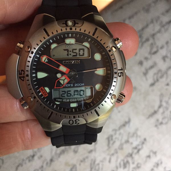 CITIZEN PROMASTER 200M ANA-DIGI DIVER JP1060-01E | WatchCharts