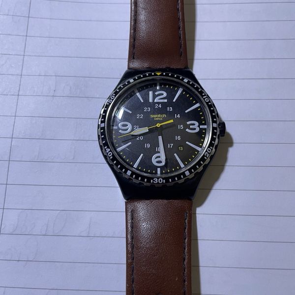 Swatch Swiss Watch Pilot / Field Style 41mm Original Swatch Strap ...