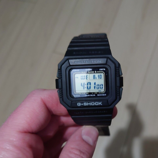 CASIO G-SHOCK GW-5510 3159 Multiband Digital Men's Solar Watch From ...
