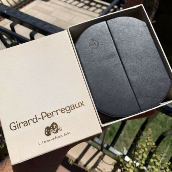 Girard Perregaux GP Leather Watch Box Stunning woth cover box ...