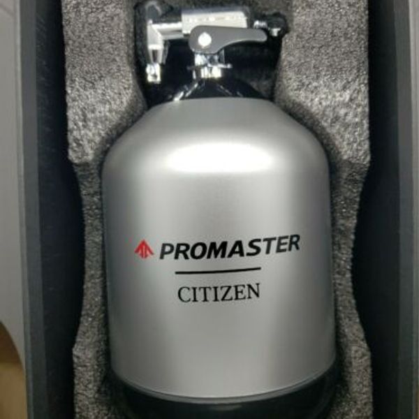 Citizen Promaster Scuba Air Tank Watch Case Box (No watch) Black/Silver ...
