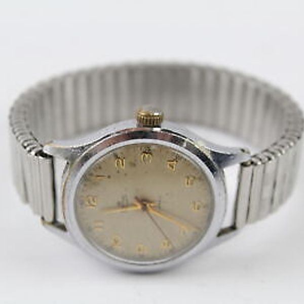Mens Vintage Smiths De Luxe Dress Watch Hand Wind Working | WatchCharts ...