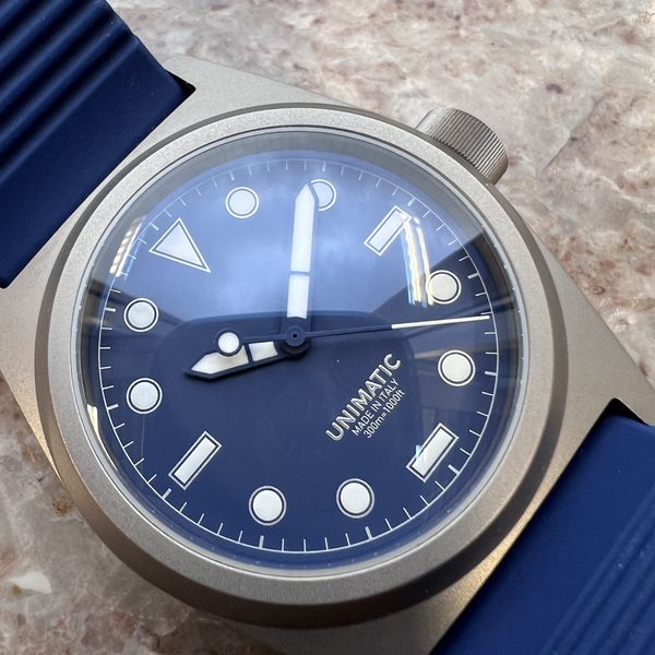 [WTS] Unimatic Modello Due Titanium | WatchCharts Marketplace
