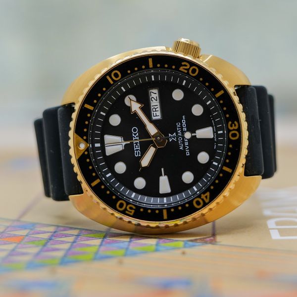 FS: Seiko Gold Turtle -- SPRC 44 Gold Tone | WatchCharts Marketplace