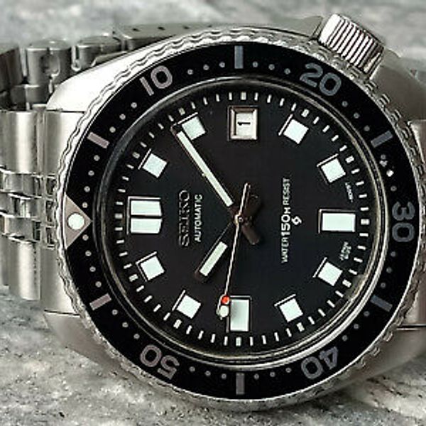 VINTAGE SEIKO 6309-729A 6105 APOCALYPES MOD SLIM TURTLE AUTOMATIC MEN ...