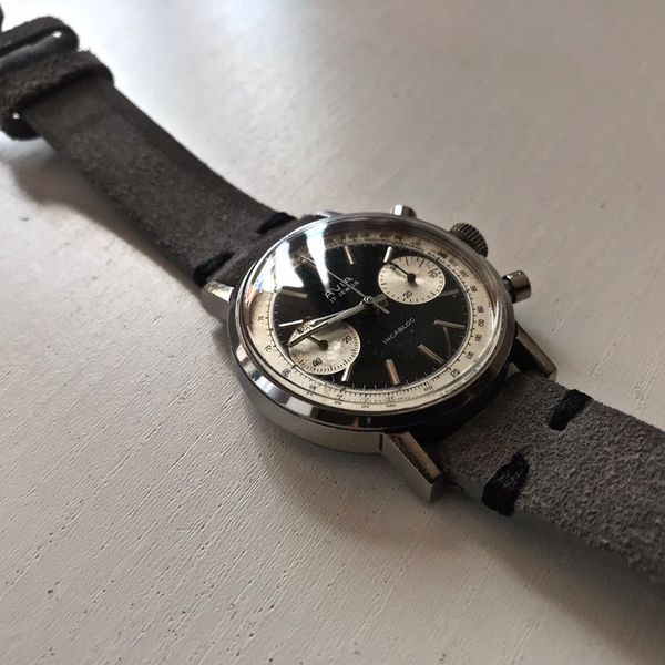 FSOT: Avia Landeron 149 Reverse Panda chronograph (like Breitling Top ...