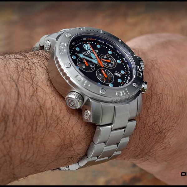 SOLD: Deep Blue Juggernaut 1000m Chronograph | WatchCharts Marketplace