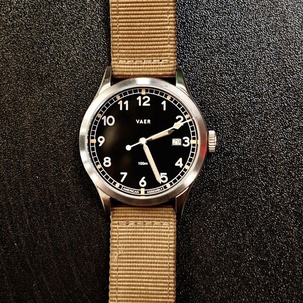 [WTS] Vaer C5 Heritage Quartz Field Watch - Full Kit | WatchCharts ...