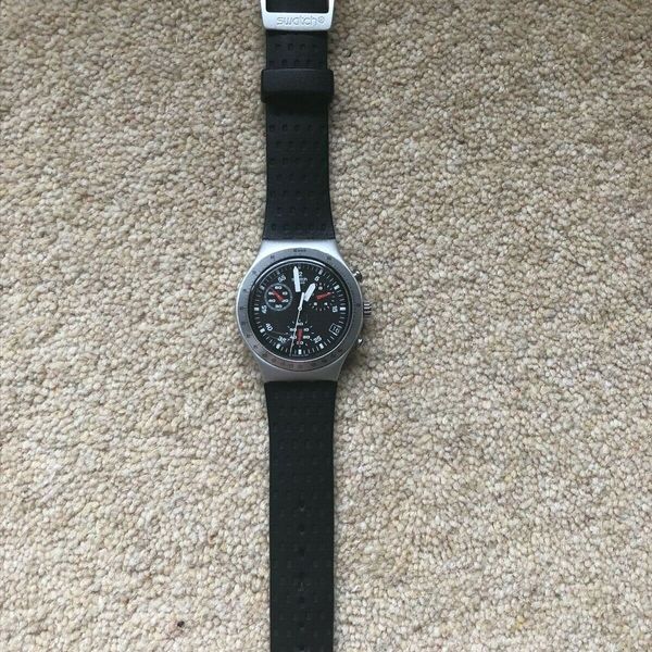 SWATCH WATCH IRONY YCS 4024 UNISEX CHRONO | WatchCharts Marketplace