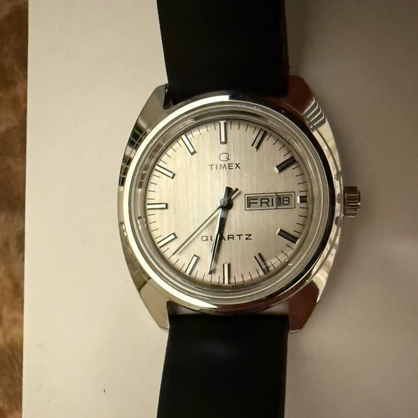 Q Timex 1978 Reissue w/original Box, Materials Vintage Look ...