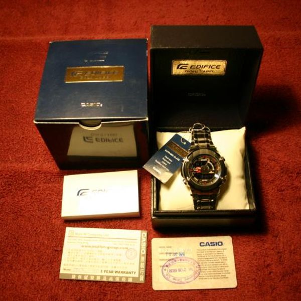 FS: Casio EDIFICE Gold Label Chronograph EFX-700D-1A4VDF BRAND NEW | WatchCharts