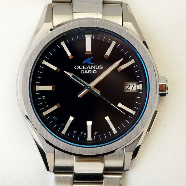 Casio Oceanus T200 Blue Men's Watch VG | WatchCharts Marketplace