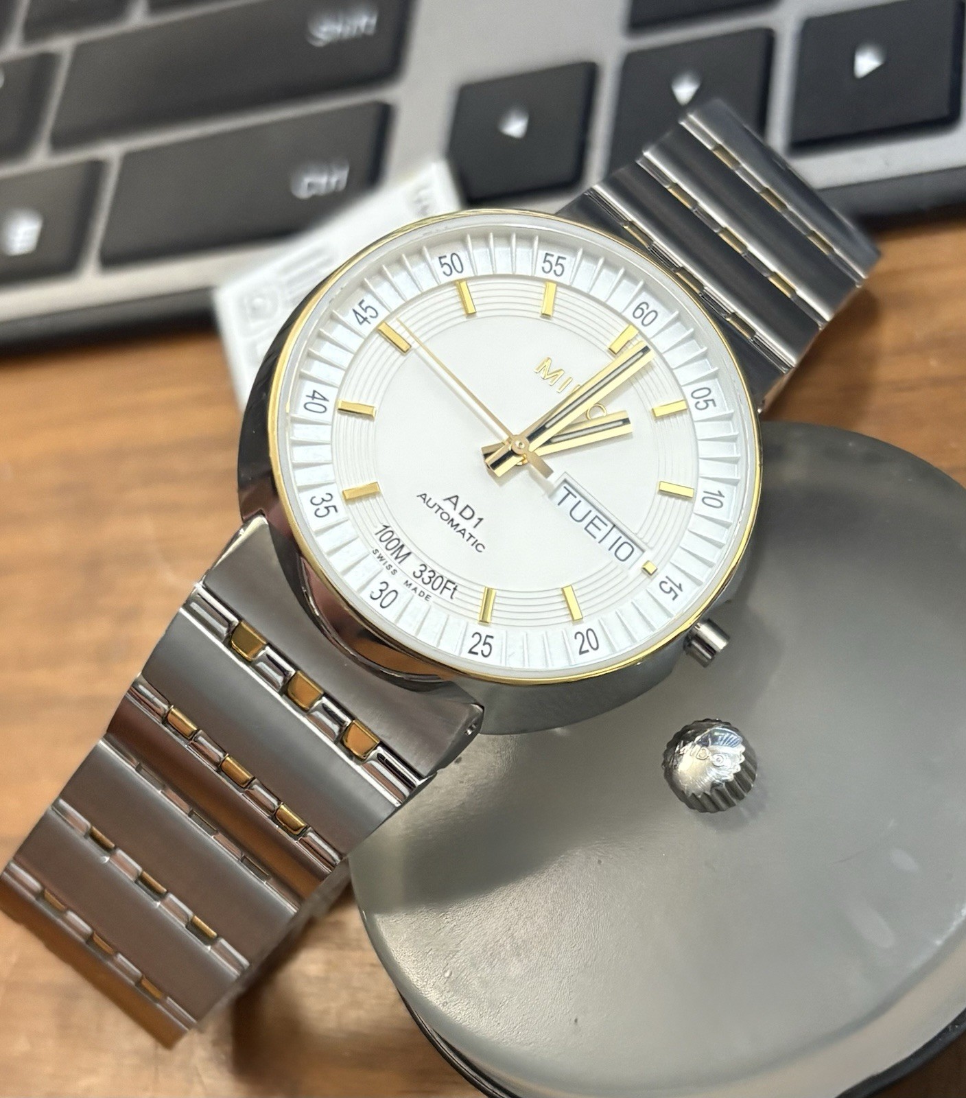 Mido All Dial M8330.9.11.13 Price as of April 2026 | WatchCharts