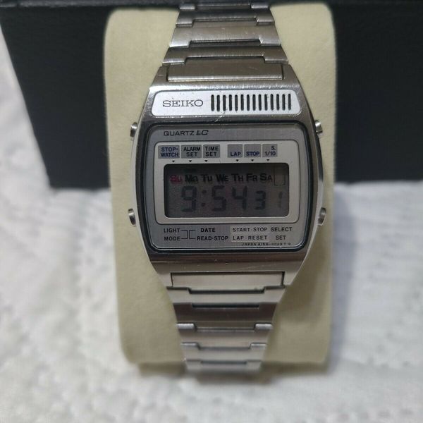 Vintage SEIKO "Quartz LC" A159-4039 Digital Watch | WatchCharts