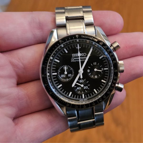 [LOWEST PRICE] seiko speedmaster mod | WatchCharts Marketplace