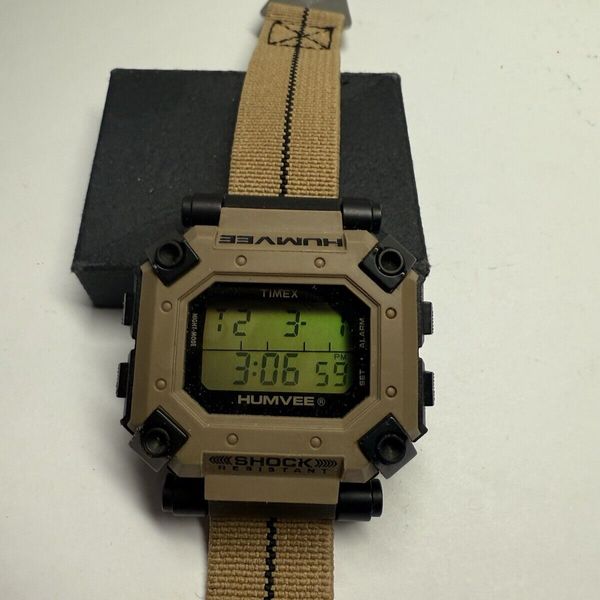 Timex Humvee 1990s MENS TAN Watch - Working Condition, Rare Vintage ...