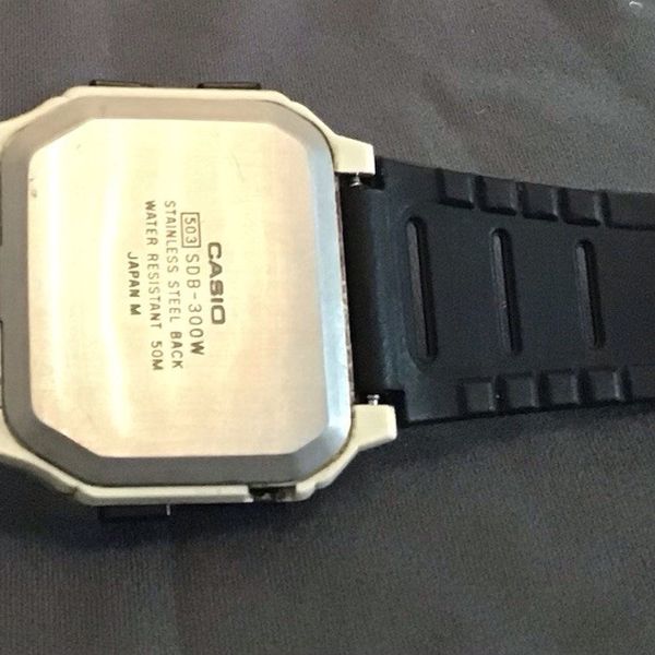 1986 CASIO SDB-300 Digital Watch - Vintage Japan | WatchCharts Marketplace