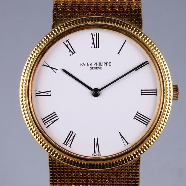 FS: Vintage YG Patek Philippe Quartz Ref: 3954 with Box and Papers ...