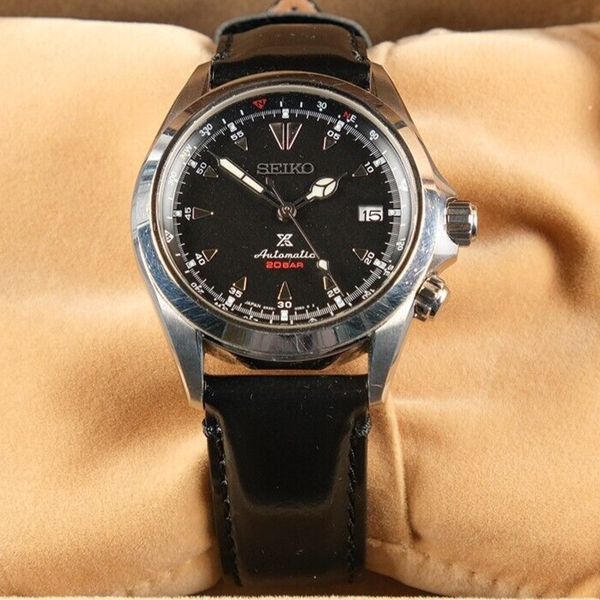 Seiko Prospex Alpinist Automatic Black Dial Stainless Watch SPB117 ...