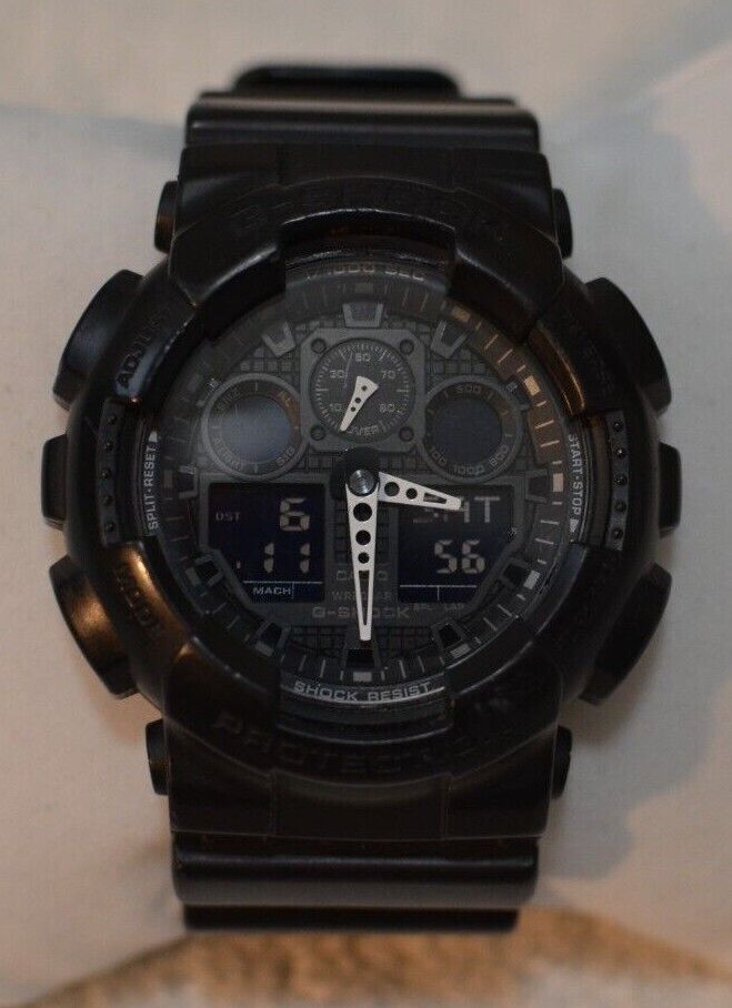 Casio G-SHOCK Black Watch - GA-100 5081 *NEW BATTERY* | WatchCharts