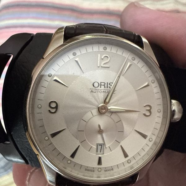 Oris Artelier Silver Men's Watch - 01 623 7582 4071-07 5 21 70FC ...