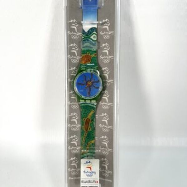 2000 Sydney Olypics Men’s Swatch Watch - As New Nova With Case ...