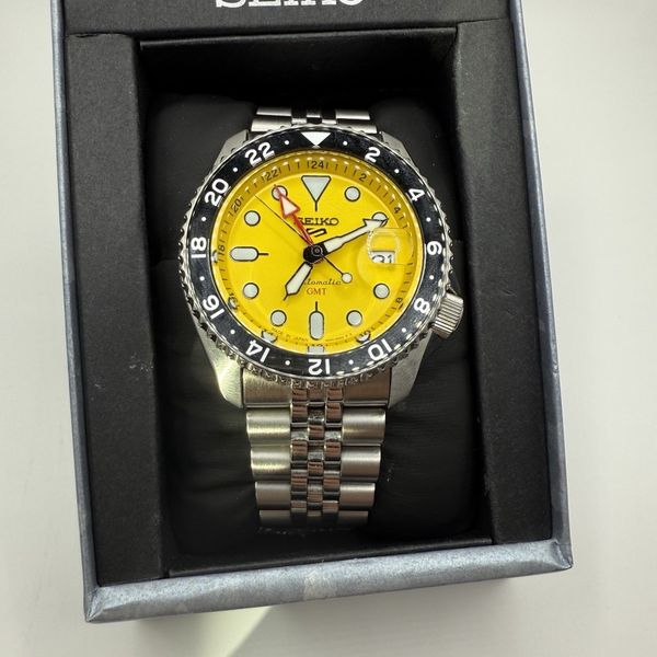 Seiko 5 Sports GMT Yellow - SSK017 | WatchCharts Marketplace