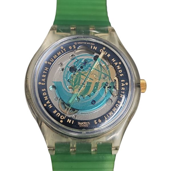 Swatch Automatic SAK102 Earth Summit 1991 Limited Edition â Time to ...